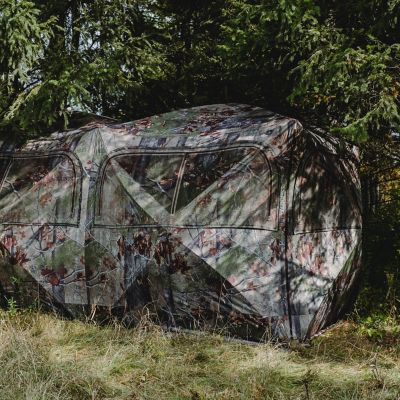Barronett Blinds 6-Person Beast Portable Hunting Blind, Side-By-Side ...