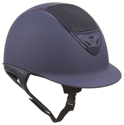 IRH XLT Equestrian Helmet, L,Navy Matte/Gloss Navy at Tractor Supply Co