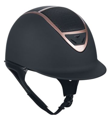 IRH XLT Equestrian Helmet, L,Black Matte/Rose Gold at Tractor Supply Co