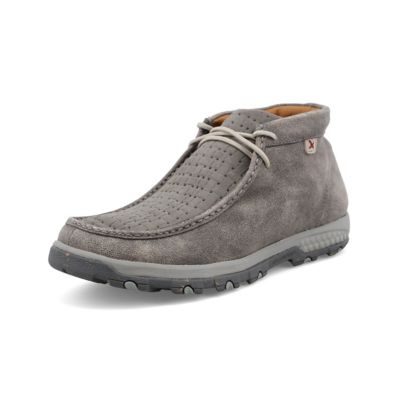 Twisted X Men's Chukka Driving Moc Shoes, MXC0015, 9 W,Grey at Tractor ...