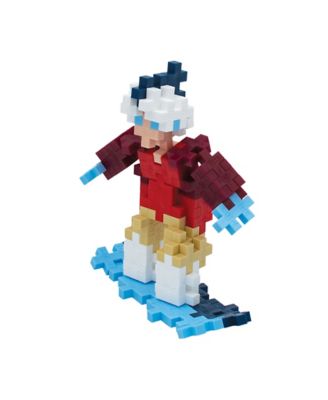 Plus-Plus Travel-Friendly Snowboarder Mini Building Toy, For Ages 5 ...