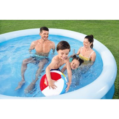Bestway 10 ft. x 26 in. Fast Set Round Inflatable Pool Set at Tractor ...