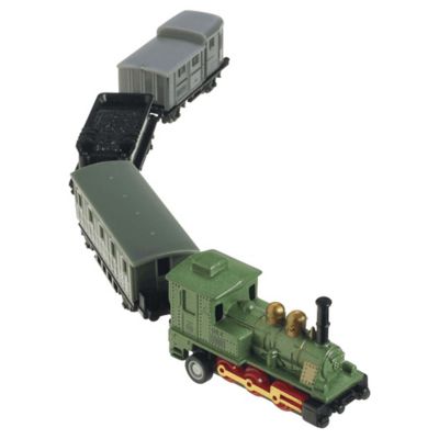 Toysmith Assorted Loco Motion Mini Pull-Back Train Set with Die-Cast ...