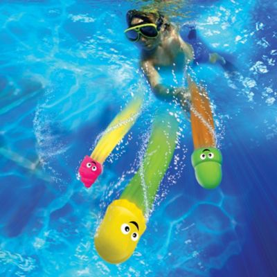 Banzai 6 pc. Aqua Dive Sea Pals Water/Pool Toy Dive Set at Tractor ...