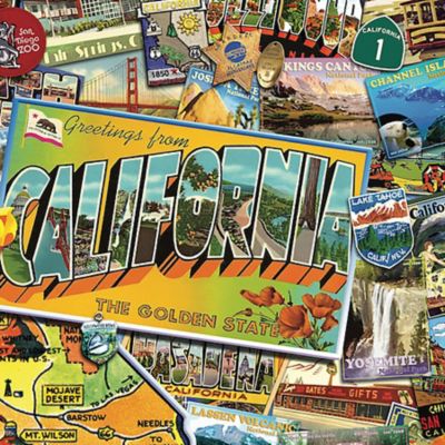 Hart Puzzles 1,000 pc. California Dreamin' by Kate Ward Thacker Jigsaw ...