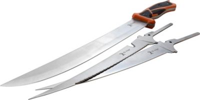 Elk Ridge Trek Interchangeable Fillet Knife with 3 Blades at Tractor ...
