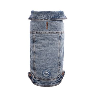 GF Pet Denim Dog Jacket, Light Wash, L,Light Wash Blue at Tractor Supply Co