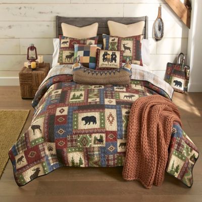 Donna Sharp Forest Grove Quilt Set, 3 pc., Queen,Multi at Tractor Supply Co