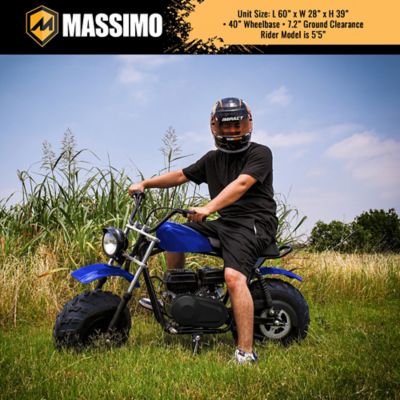Massimo MB200S 196cc Gas Powered 7.5HP Mini Bike Motorcycle at Tractor ...