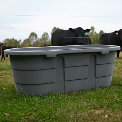 Neat Distributing 150 gal. Century Poly Stock Tank with Drain Plug, 2 ...