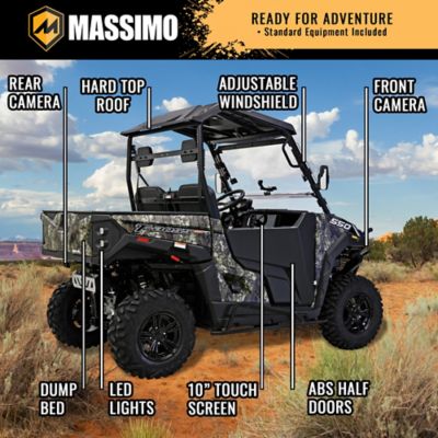 Massimo T-Boss 550 UTV/ATV Side by Side at Tractor Supply Co.