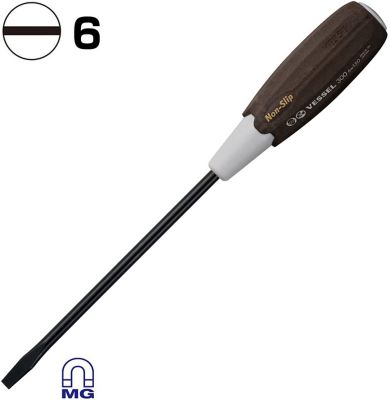 VESSEL SL 6 (1/4 in. x 6 in.) Wood-Composite Screwdriver at Tractor ...