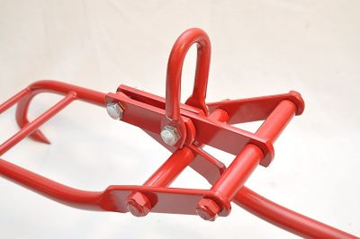 AgKNX 3,000 lb. Capacity Heavy-Duty Solid Steel 36 in. Quad Claw Timber ...