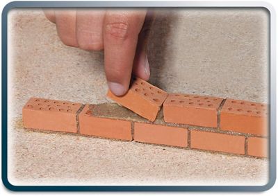 Teifoc 320 pc. School Brick Construction Set and Educational Toy at ...