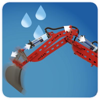 fischertechnik PROFI Hydraulic Model Construction Set and Educational ...