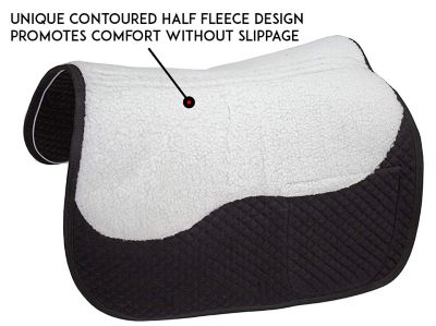 Derby Originals Half-Fleece Dressage Saddle Pad with Pockets at Tractor ...