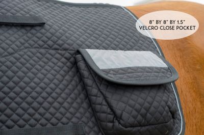 Derby Originals Half-Fleece Dressage Saddle Pad with Pockets at Tractor ...