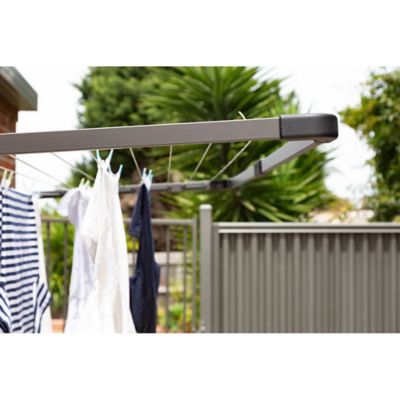 Daytek Fold-Down Single Fold Clothesline, Gray at Tractor Supply Co.