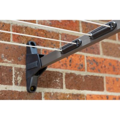 Daytek Fold-Down Mini Fold Clothesline, Gray at Tractor Supply Co.