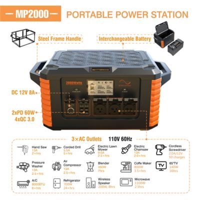 Wattbricks Energy 2,000W Portable Power Station at Tractor Supply Co.
