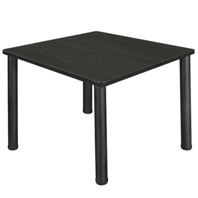 Regency Kee 36 in. Medium Square Breakroom Table with Black Legs at ...