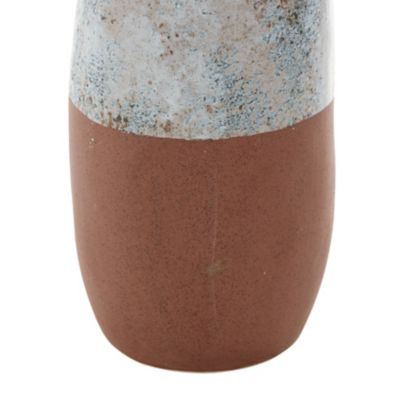 Harper & Willow White Ceramic Farmhouse Vase with Handle at Tractor ...