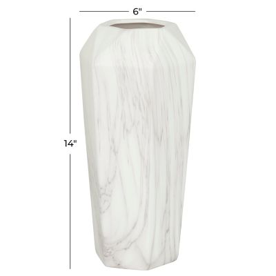 Harper & Willow 14 in. Marble Contemporary Vase at Tractor Supply Co.