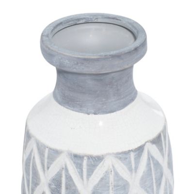 Harper & Willow Ceramic Coastal Vase at Tractor Supply Co.