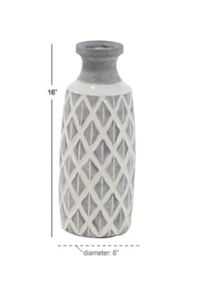 Harper & Willow Ceramic Coastal Vase at Tractor Supply Co.
