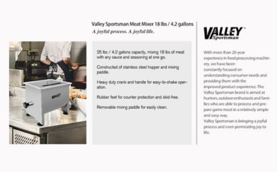 Valley Sportsman 4 gal. Meat Mixer at Tractor Supply Co.