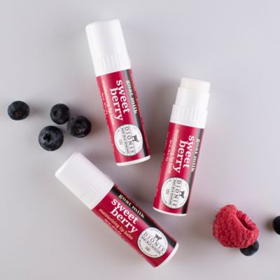 Dionis Goat Milk Skincare Sweet Berry Goat Milk Lip Balm, Set of 3 at ...