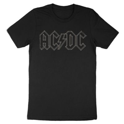 ACDC Men's Outline Logo T-Shirt, XL,Black at Tractor Supply Co