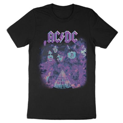 ACDC Men's Soft Flames T-Shirt, XL,Black at Tractor Supply Co