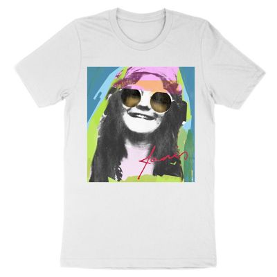 Janis Joplin Men's Psychedelic T-Shirt, L,White at Tractor Supply Co