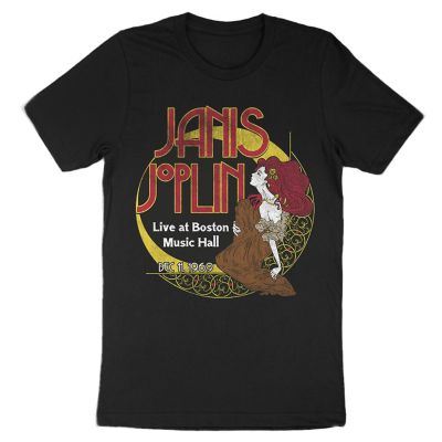 Janis Joplin Men's Moon Dreams T-Shirt, XL,Black at Tractor Supply Co