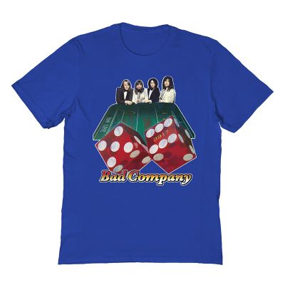 Bad Company Men's Straight Shooters T-Shirt, M,Royal at Tractor Supply Co