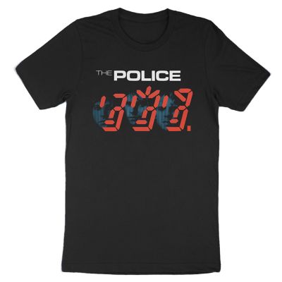 The Police Men's Ghost in the Machine Tour T-Shirt, M,Black at Tractor ...