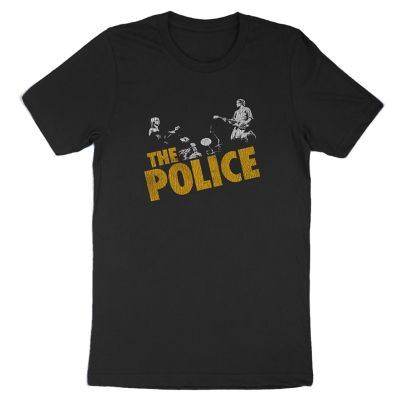 The Police Men's Zenyatta Mondatta Redux T-Shirt, S,Black at Tractor ...