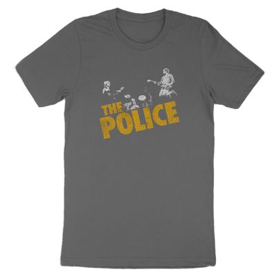 The Police Men's Zenyatta Mondatta Redux T-Shirt, XL,Charcoal at ...