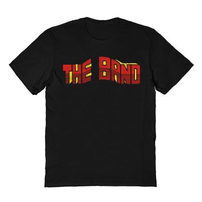 The Band Men's Retro Logo T-Shirt, L,Black at Tractor Supply Co