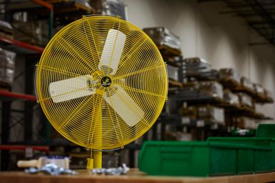 Jan Fan Hinged Guard and Blade Set, 24 in., Yellow at Tractor Supply Co.