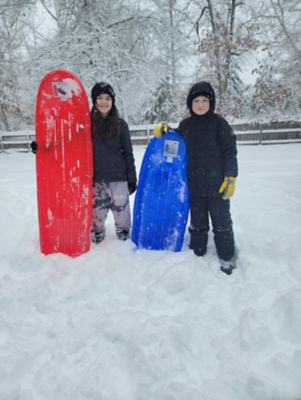 Sun Dolphin Snow Sled, 48 in., Blue at Tractor Supply Co.