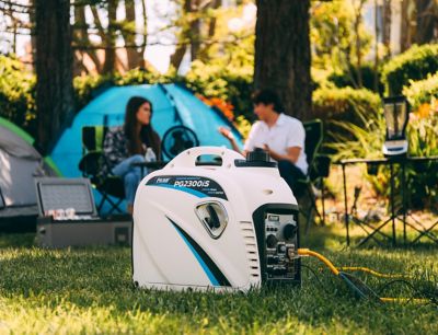 Pulsar 2,300/1,800-Watt Gasoline Powered Quiet Inverter Generator ...