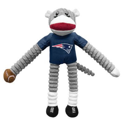Little Earth NFL Team Los Angeles Rams Sock Monkey Plush Dog Toy at ...