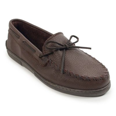 Minnetonka Men's Moosehide Classic Moccasin Loafers at Tractor Supply Co.