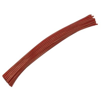 Stens 0.155 in. x 8 in. Silver Streak Fire Round Trimmer Line, Red, 25 ...