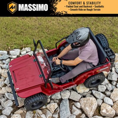 Massimo Mini 125 9 HP 4-Stroke Single Cylinder 125cc Engine Go Kart at ...