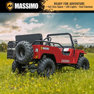 Massimo Mini 125 9 HP 4-Stroke Single Cylinder 125cc Engine Go Kart at ...