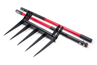 Bully Tools 19.5 in. Steel Broadfork with Fiberglass Handles at Tractor ...
