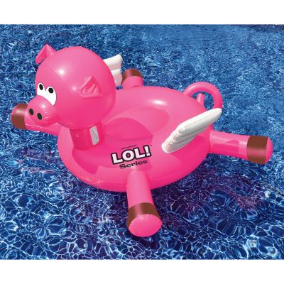 Swimline LOL Series Flying Pig Pool Float at Tractor Supply Co.